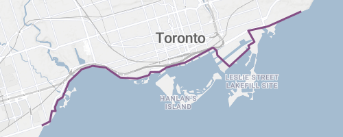 Toronto Waterfront Trail Multi Trail - Toronto, Ontario