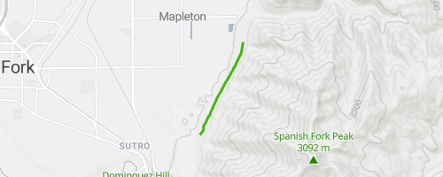 Bonneville Shoreline Trail: Mapleton Central Multi Trail - Mapleton, UT