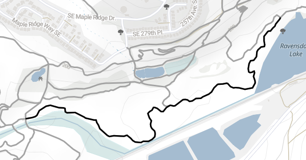 Beaver Tracks Mountain Biking Trail - Maple Valley