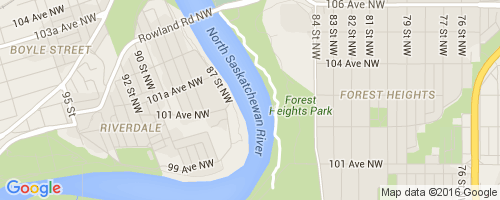 Forest Heights Access Mountain Biking Trail - Edmonton