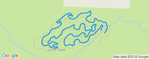 Luton Red Loop Mountain Biking Trail - Rockford, Michigan
