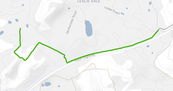 Leslie Vale Track Mountain Biking Trail - | Trailforks