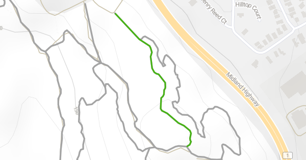 Silverdome Track Mountain Biking Trail - Launceston