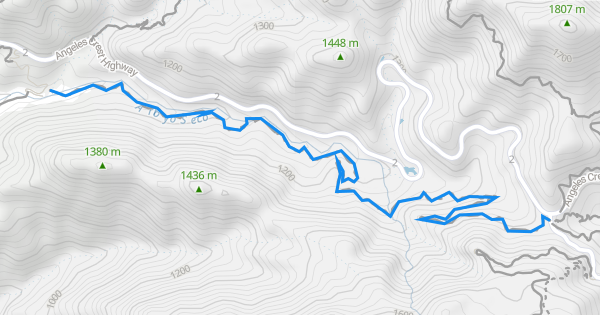Gabrielino Trail (NRT) Mountain Biking Trail - Pasadena
