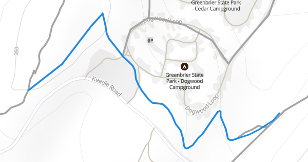 Camp Flow Mountain Biking Trail - Boonsboro, Maryland