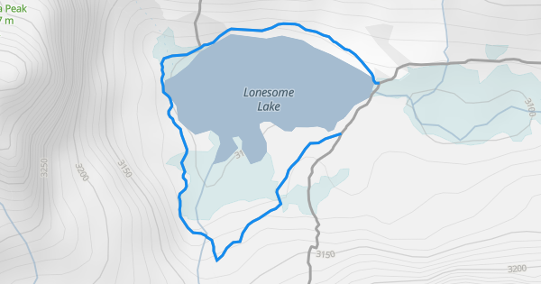 Lonesome Lake Loop Hiking Trail - - Wyoming | Trailforks