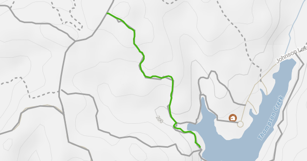 Lake Johnson Loop Trail North Hiking Trail - Spartanburg