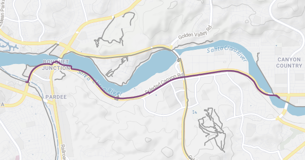 Chuck Pointus Commuter Rail Trail Multi Trail - CA