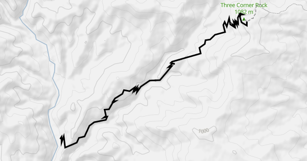 Three Corner Rock Trail South Horseback Trail - Stevenson