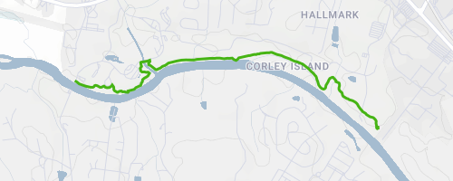 Saluda Shoals Greenway trail Multi Trail - Columbia