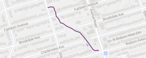 Brookdale Park Trail Multi Trail - Toronto, Ontario