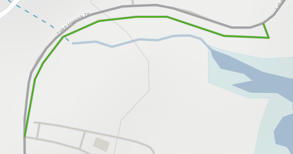 Intramural Fields Hiking Trail - Athens, Georgia