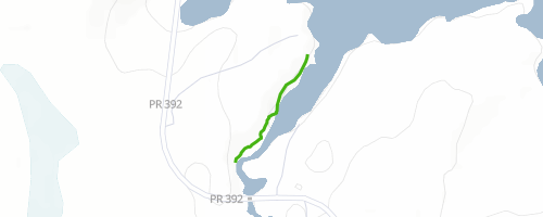 Wekusko Campground Trail Hiking Trail - The Pas, Manitoba