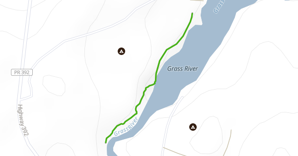Wekusko Campground Trail Hiking Trail - The Pas, Manitoba