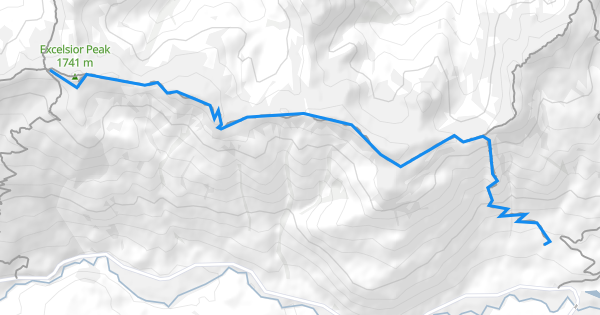 High Divide Trail Hiking Trail - Glacier, Washington