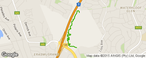 Wolwespruit starting section Mountain Biking Trail - Erasmuskloof