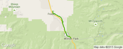 Fraser River Trail - North Mountain Biking Trail - - Colorado