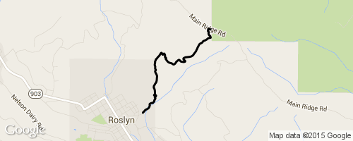 The Grotto Mountain Biking Trail - Roslyn, Washington