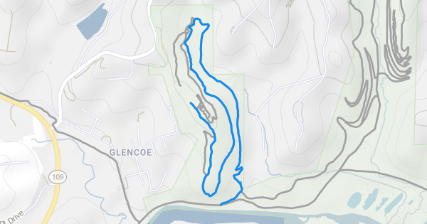 Bluff View Mountain Biking Trail - Wildwood, Missouri