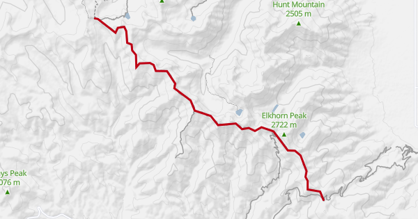 Elkhorn Crest Trail Mountain Biking Trail - Baker City
