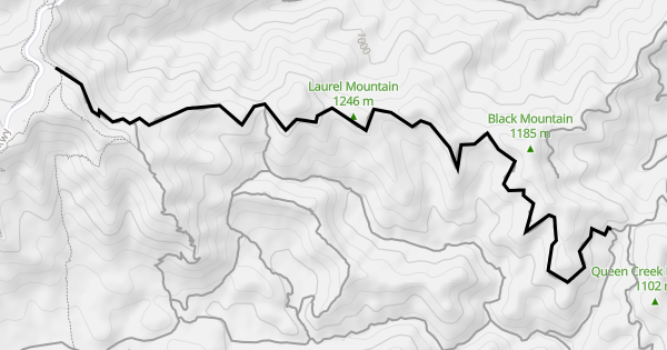 Laurel Mountain Multi Trail - Mills River, North Carolina