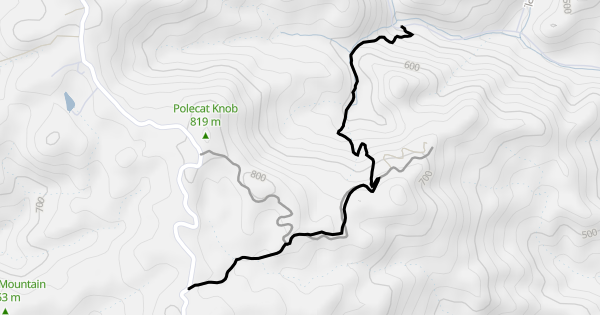Woodruff Ridge Mountain Biking Trail - Mortimer, NC