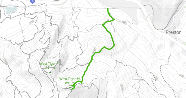 Preston Trail Hiking Trail - Issaquah, Washington