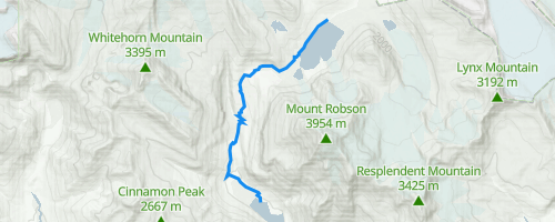 Berg Lake Trail Multi Trail - Valemount, British Columbia