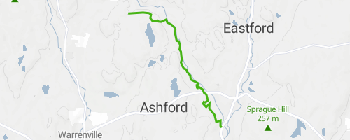 Natchaug Trail - Bigelow Brook Hiking Trail - Eastford, CT