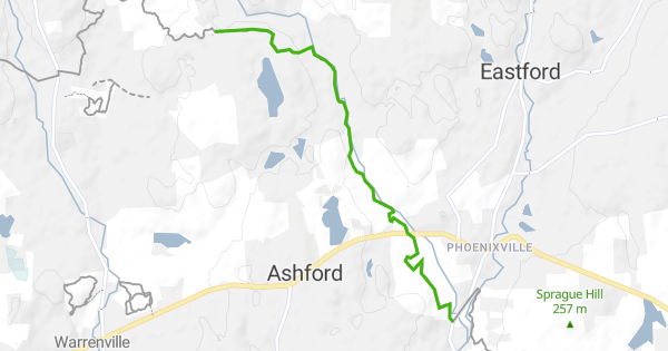 Natchaug Trail - Bigelow Brook Hiking Trail - Eastford, CT