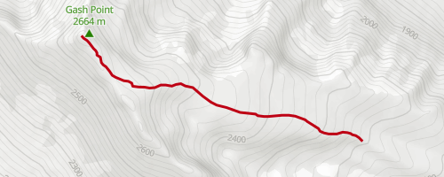 Gash Point Route Hiking Trail - Victor, MT | Trailforks