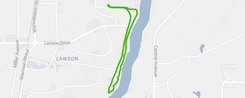 Lower Meewasin Park Skiing Trail - Saskatoon, SK