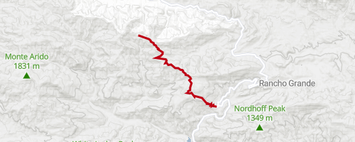 Ortega Trail Dirtbiking Trail - Ojai, California