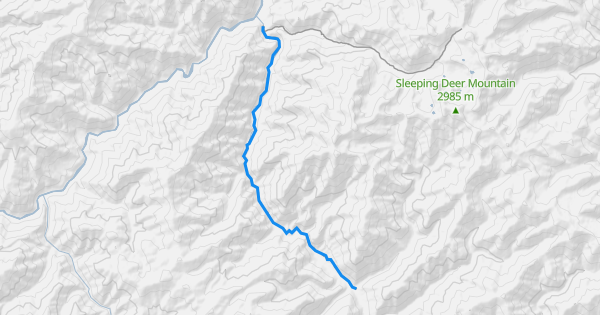 Loon Creek Trail (Simplot Airstrip to Falconberry Guard Station) Hiking ...