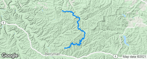 Berryman Trail Mountain Biking Trail - Potosi, Missouri