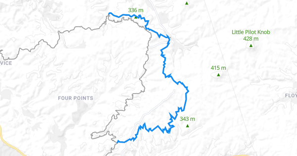 Berryman Trail Mountain Biking Trail - Potosi, Missouri