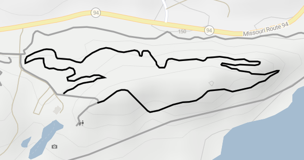 Hogsback Mountain Biking Trail - St. Charles, Missouri