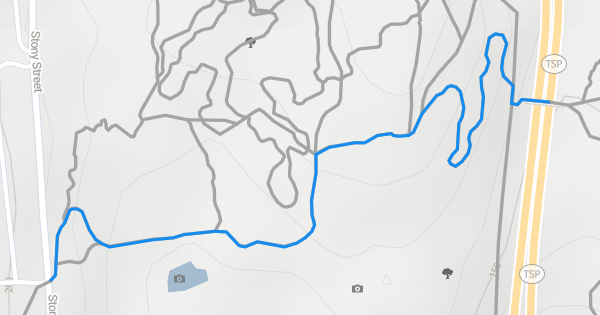 Taconic Bridge-Pink (Granite Knolls) Mountain Biking Trail - Yorktown