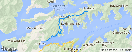 Queen Charlotte (Torea to Anakiwa) Multi Trail