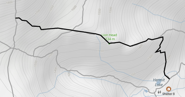 Lion Head Trail Hiking Trail - Pinkham Notch, NH
