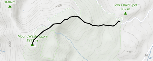 Nelson Crag Trail Hiking Trail - Pinkham Notch, NH