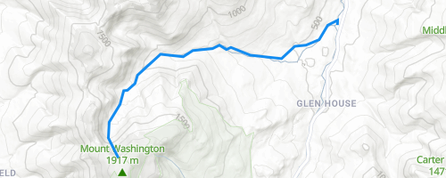 Great Gulf Trail Hiking Trail - Pinkham Notch, NH