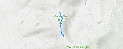 Mount Clay Summit Loop Hiking Trail - - New Hampshire