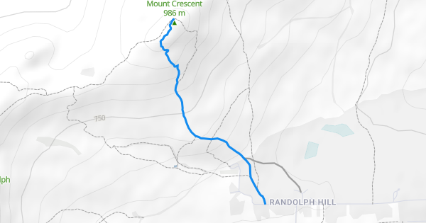 Mount Crescent Trail Hiking Trail - Randolph, NH