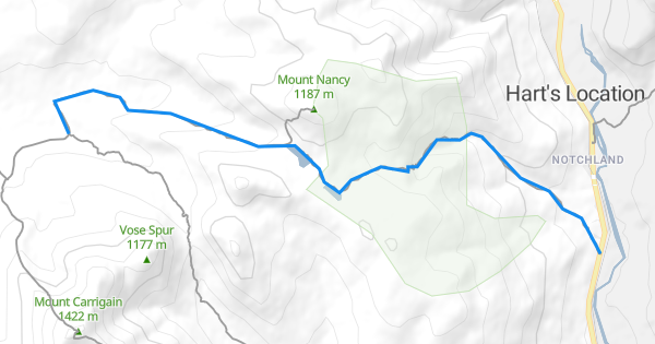 Nancy Pond Trail Hiking Trail - - New Hampshire