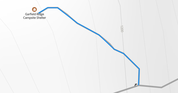 Garfield Ridge Shelter Side Trail Hiking Trail - Pinkham Notch