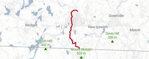 Wapack Trail/Midstate Trail NH Hiking Trail - Ashburnham