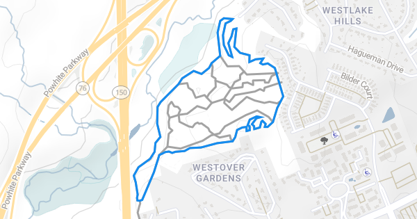 Powhite Park Loop Mountain Biking Trail - Richmond