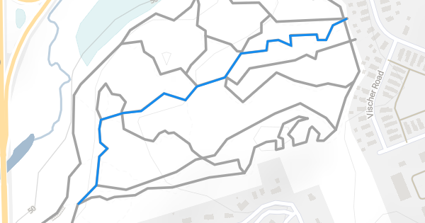 Powhite Park Trail: Central Line Mountain Biking Trail - Richmond