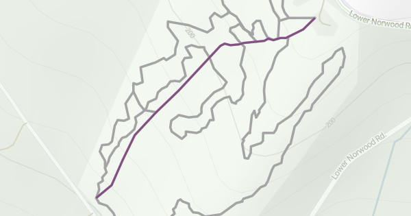 Stainburn Access Trail Mountain Biking Trail - Harrogate